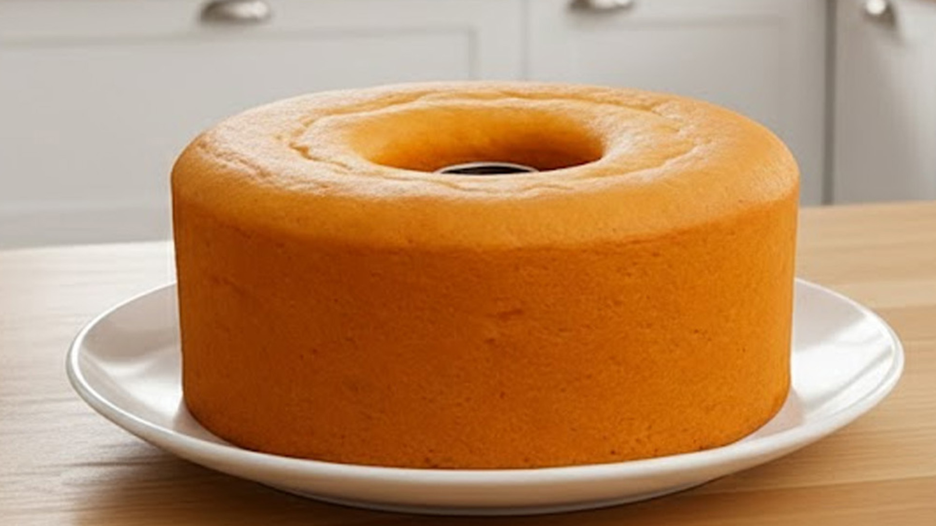 How to make fluffy vanilla chiffon cake