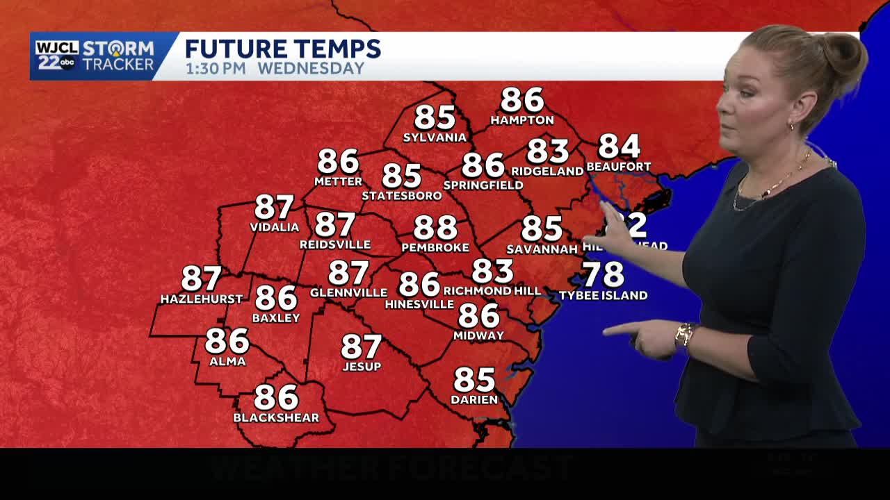 Hot and humid conditions continue