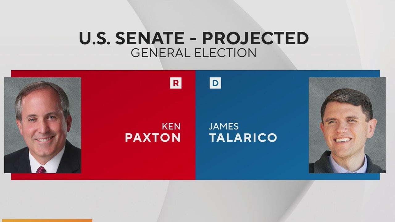 Ken Paxton to face James Talarico in November election for US Senate ...
