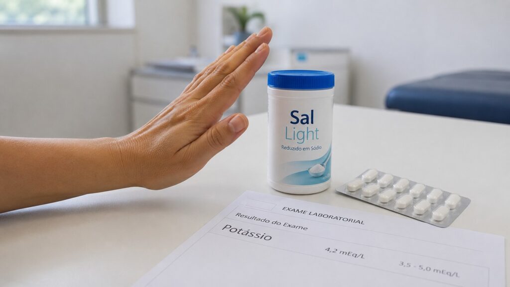 O sal com potássio que a OMS passou a recomendar — e quem não deve usar ...