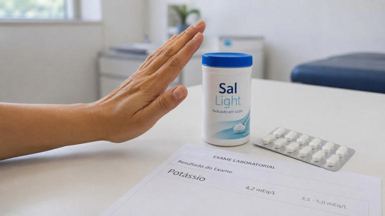O sal com potássio que a OMS passou a recomendar — e quem não deve usar ...