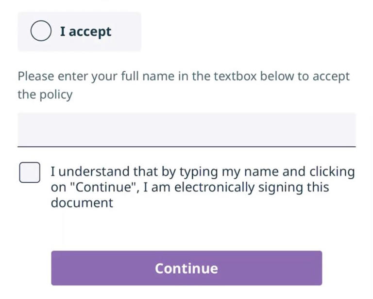 The form asked my permission to share my health data. Then it wouldn’t ...