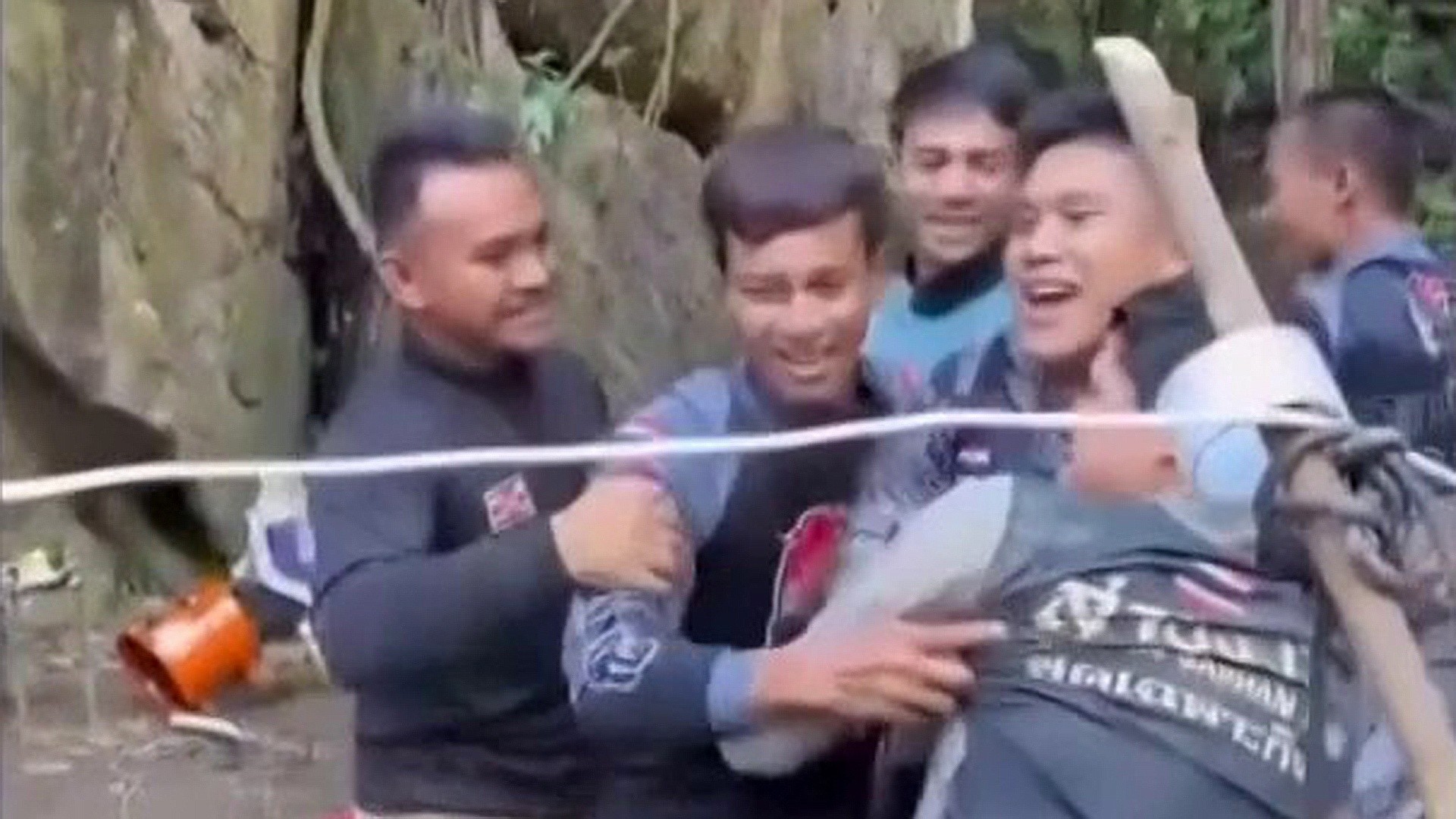 5 people stuck in flooded cave in Laos have been found alive