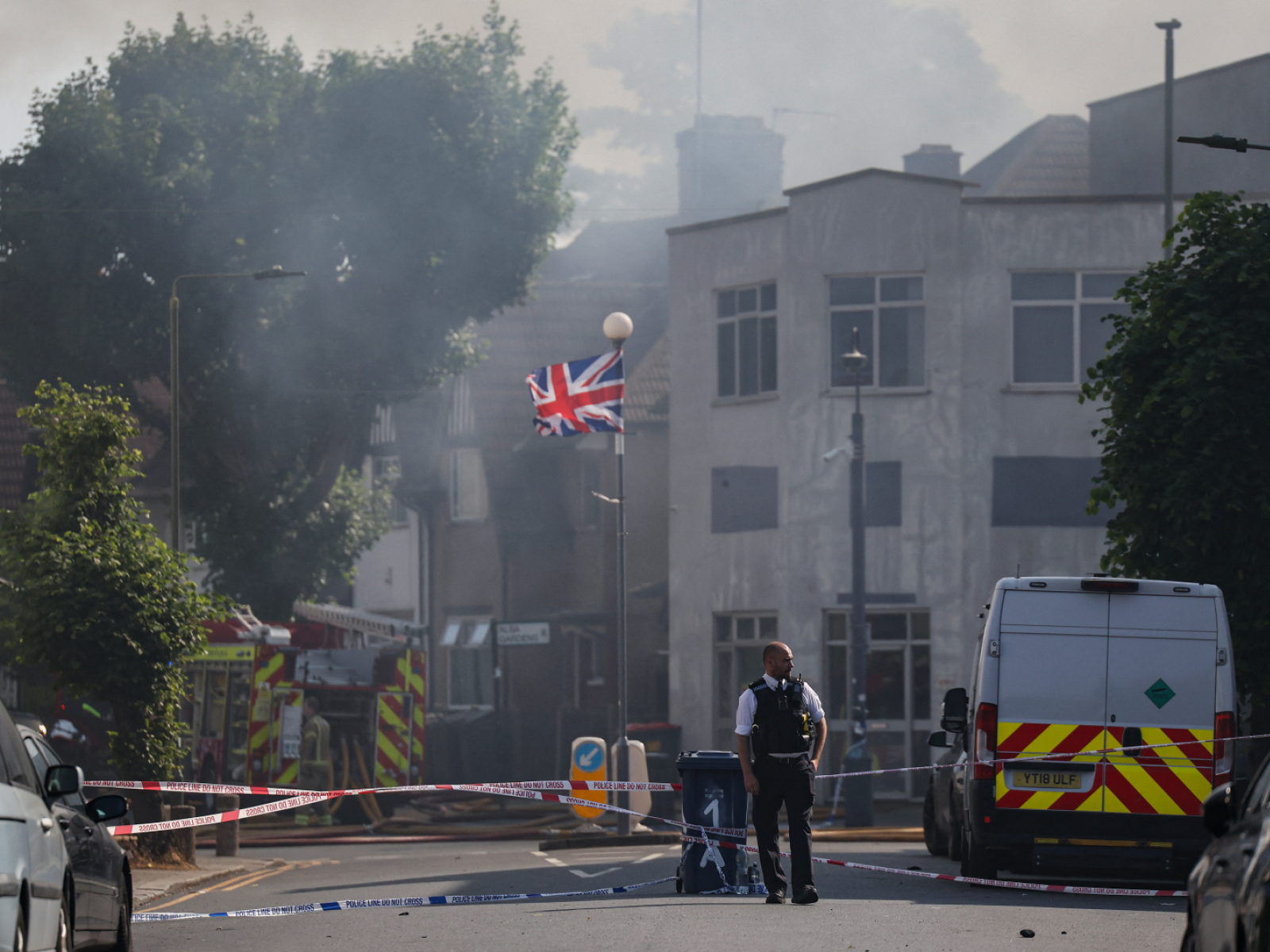Feuer in koscherem Supermarkt in London ausgebrochen