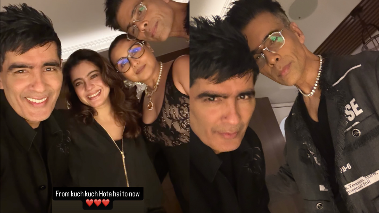Sneak peek into Manish Malhotra's star-studded party for Karan Johar's ...