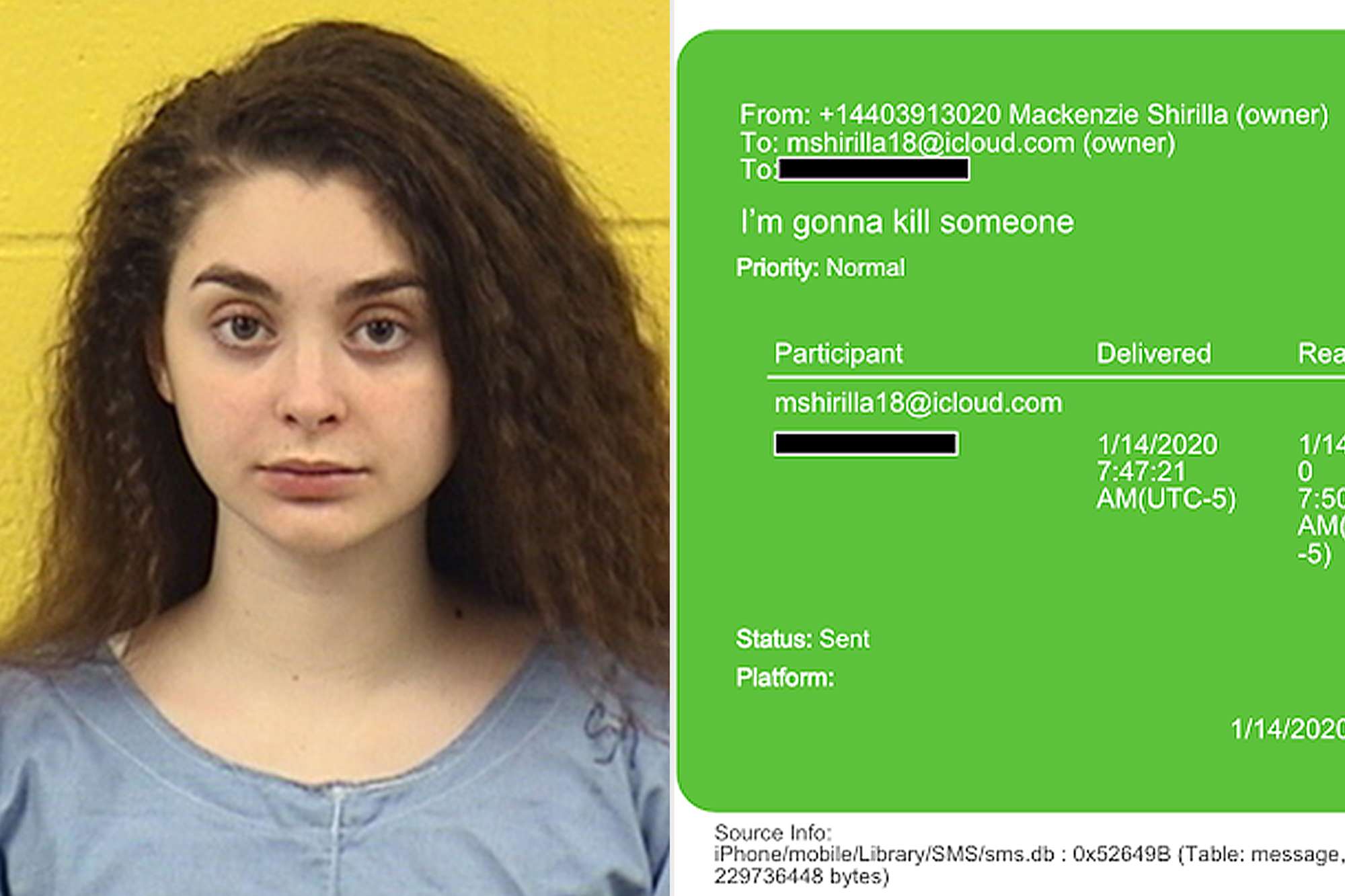 Read Mackenzie Shirilla and Dominic Russo's most disturbing texts ...