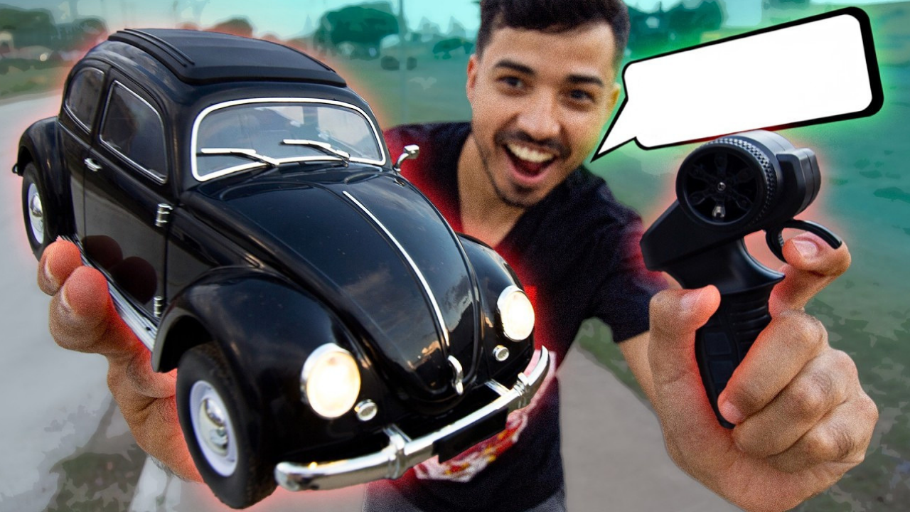 Fusca clássico controle remoto WPL D62 review