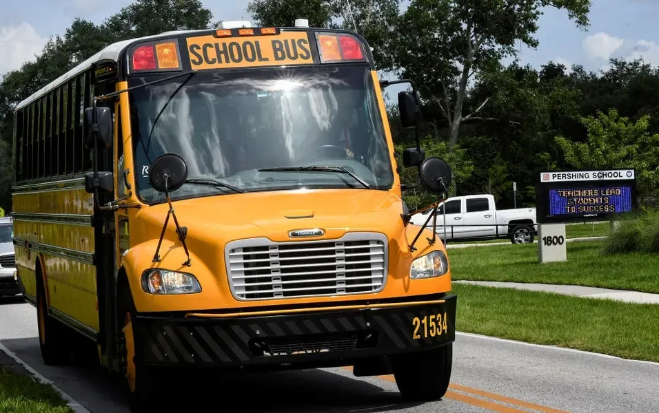 Video of Florida teen hit at bus stop sparks safety push