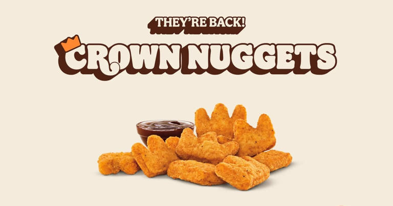 Burger King brings back Crown Nuggets after 14 years