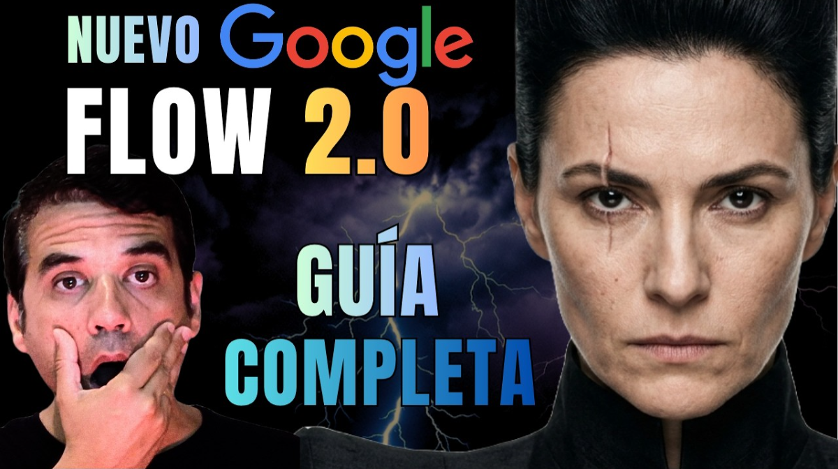 Google Flow 2.0 2026 crea personajes gratis con voz