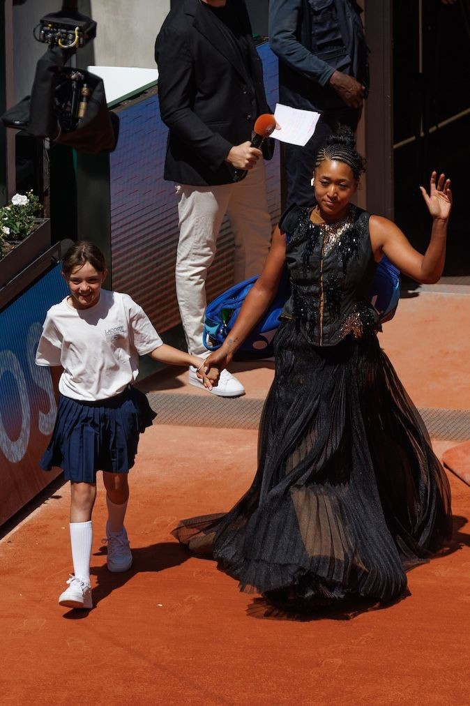 Corset scintillant, jupe bouffante et robe à volants : Naomi Osaka ...