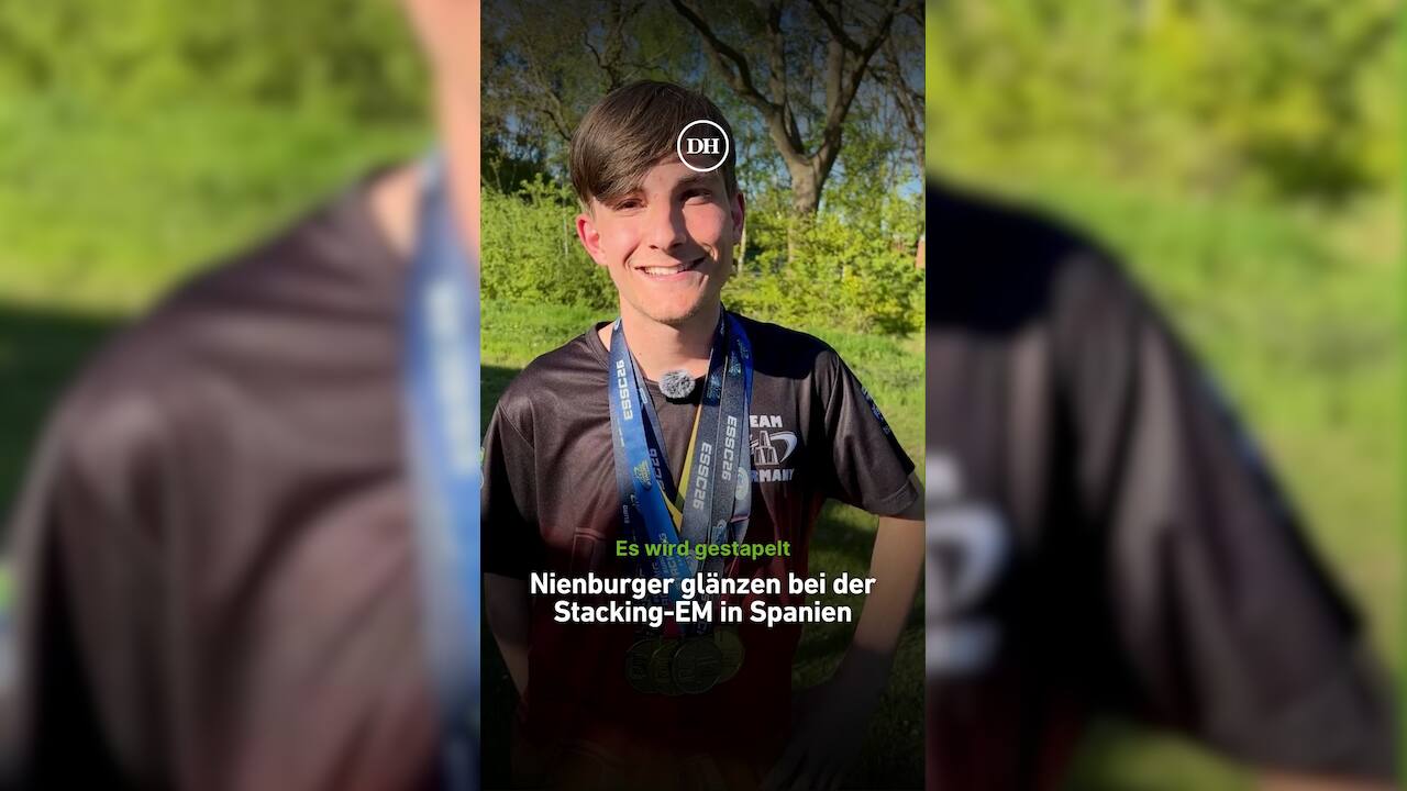 Nienburger glänzen bei der EM im Sport Stacking in Spanien
