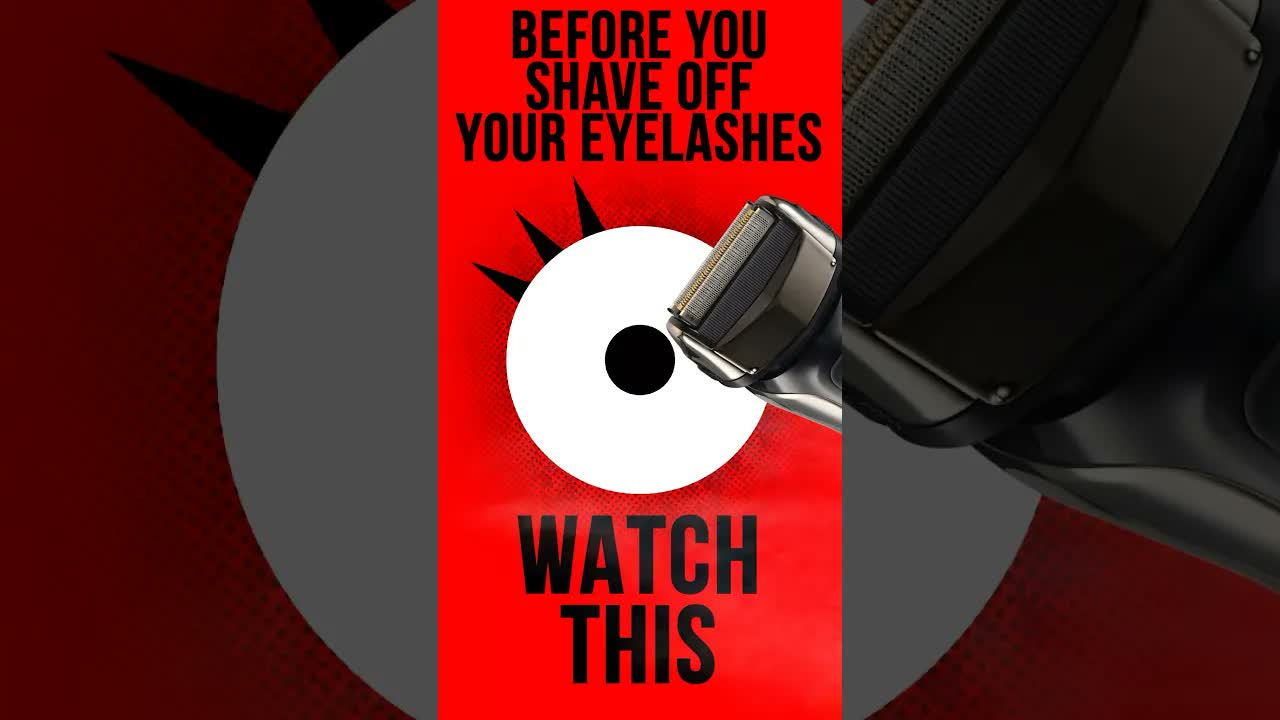 Should you shave your eyelashes?