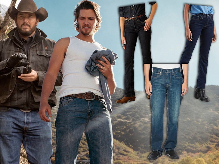 The cowboy jeans your favorite Yellowstone characters wore