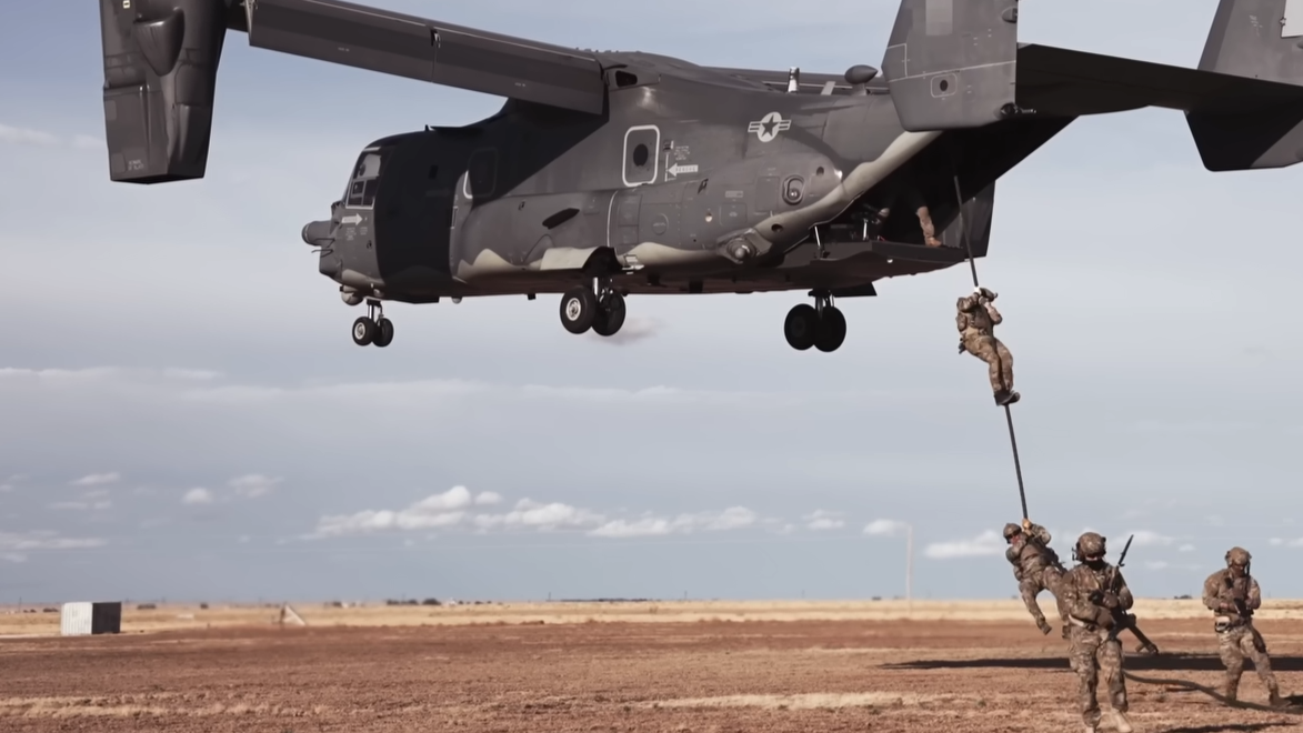 The CV-22 Osprey takes off like a helicopter and flies like a plane ...