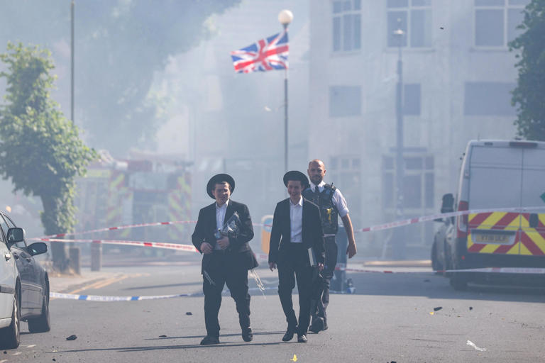 Fire at kosher store in London doesn't look suspicious, officials say