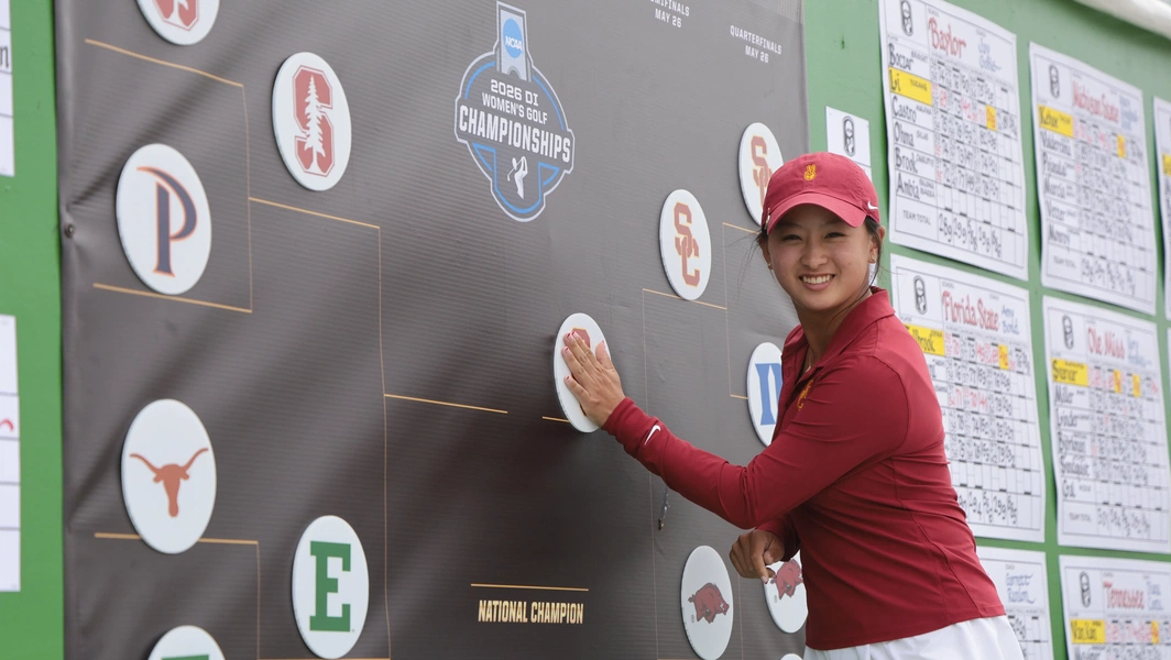 Stanford, USC set for NCAA women's golf title clash