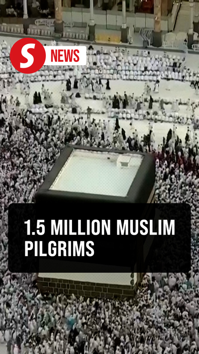 Muslims perform the Hajj in Saudi Arabia's Mecca