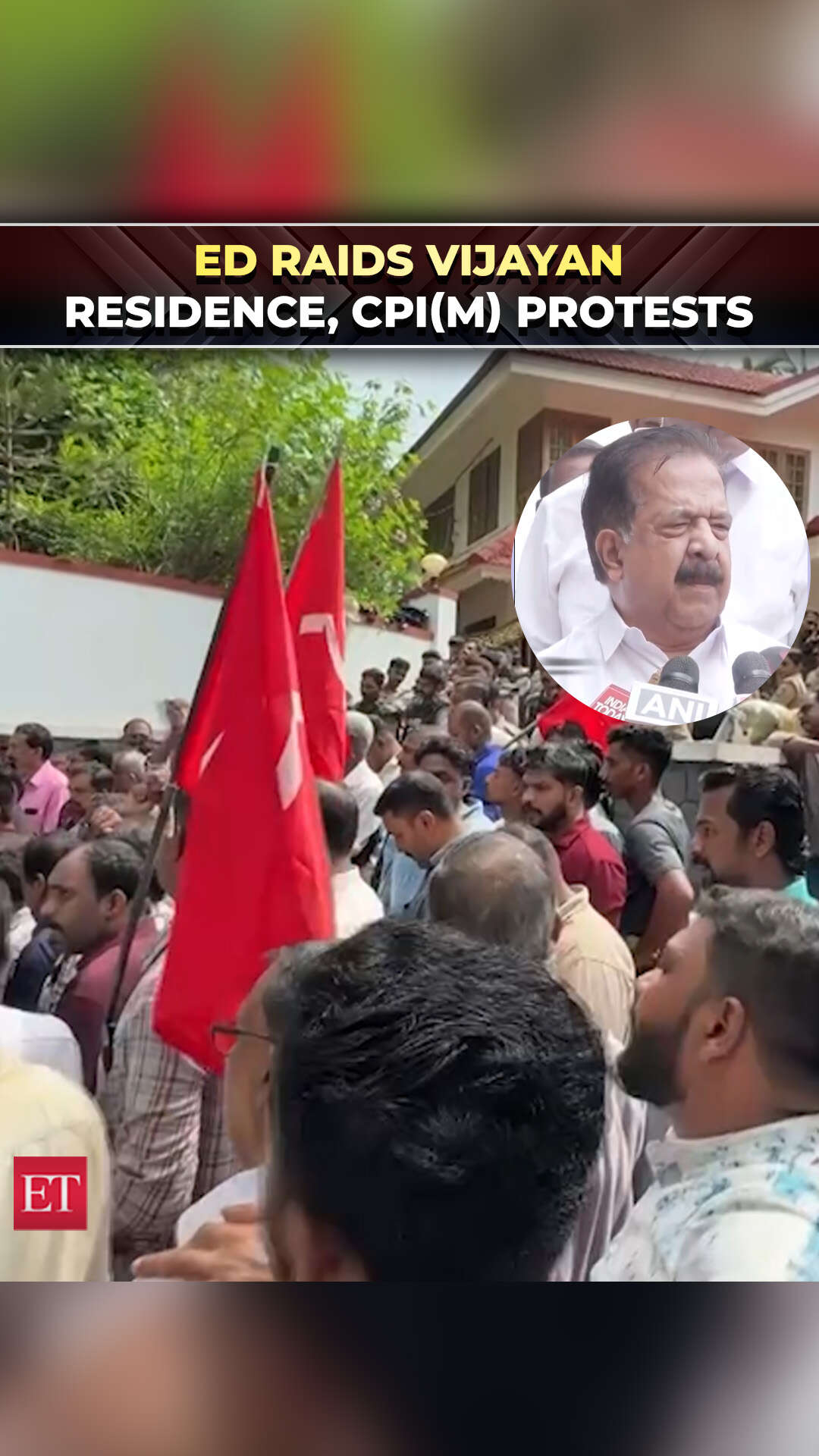 ED raids row explodes: Ramesh Chennithala targets Kerala govt amid CPI ...