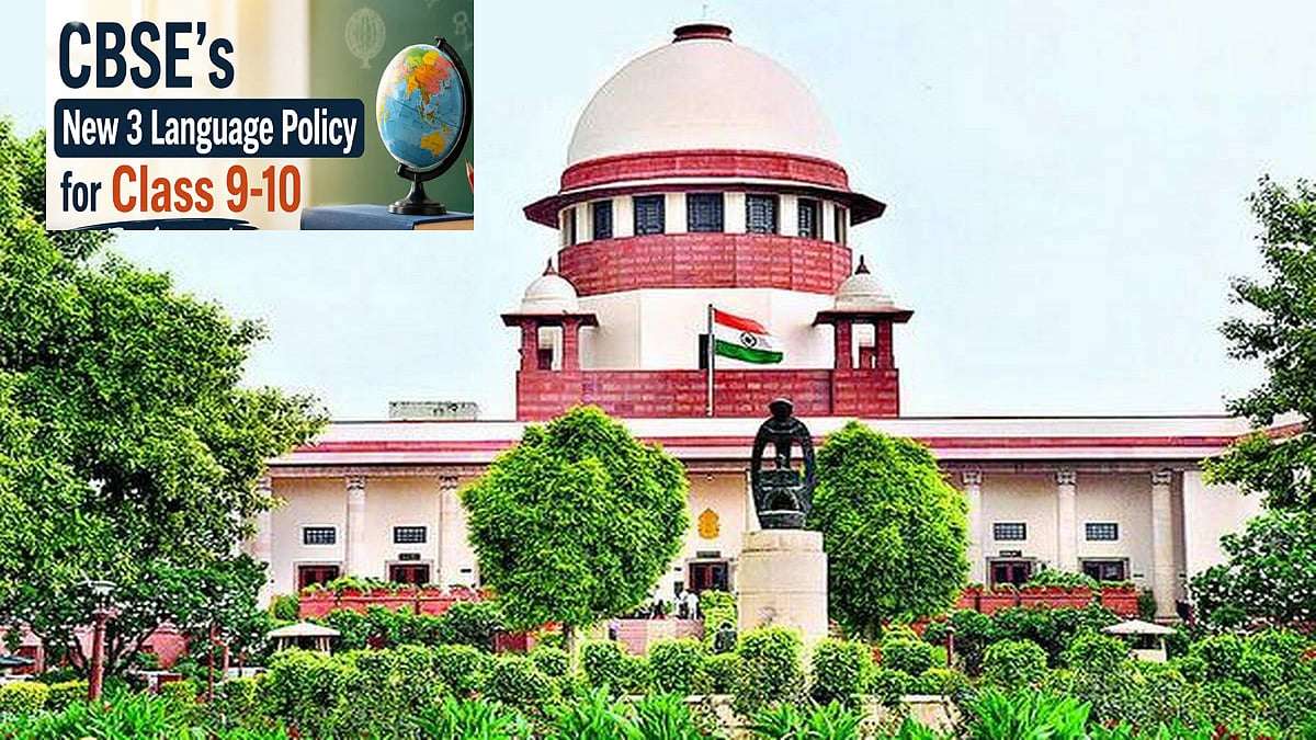 SC seeks Centre, NCERT's response on plea against CBSE's 3-language ...