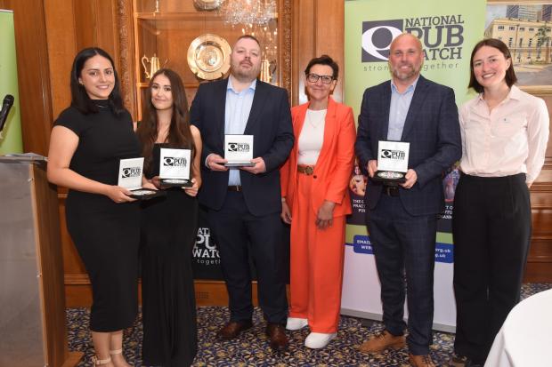 Durham pub staff receive national award for preventing a suicide