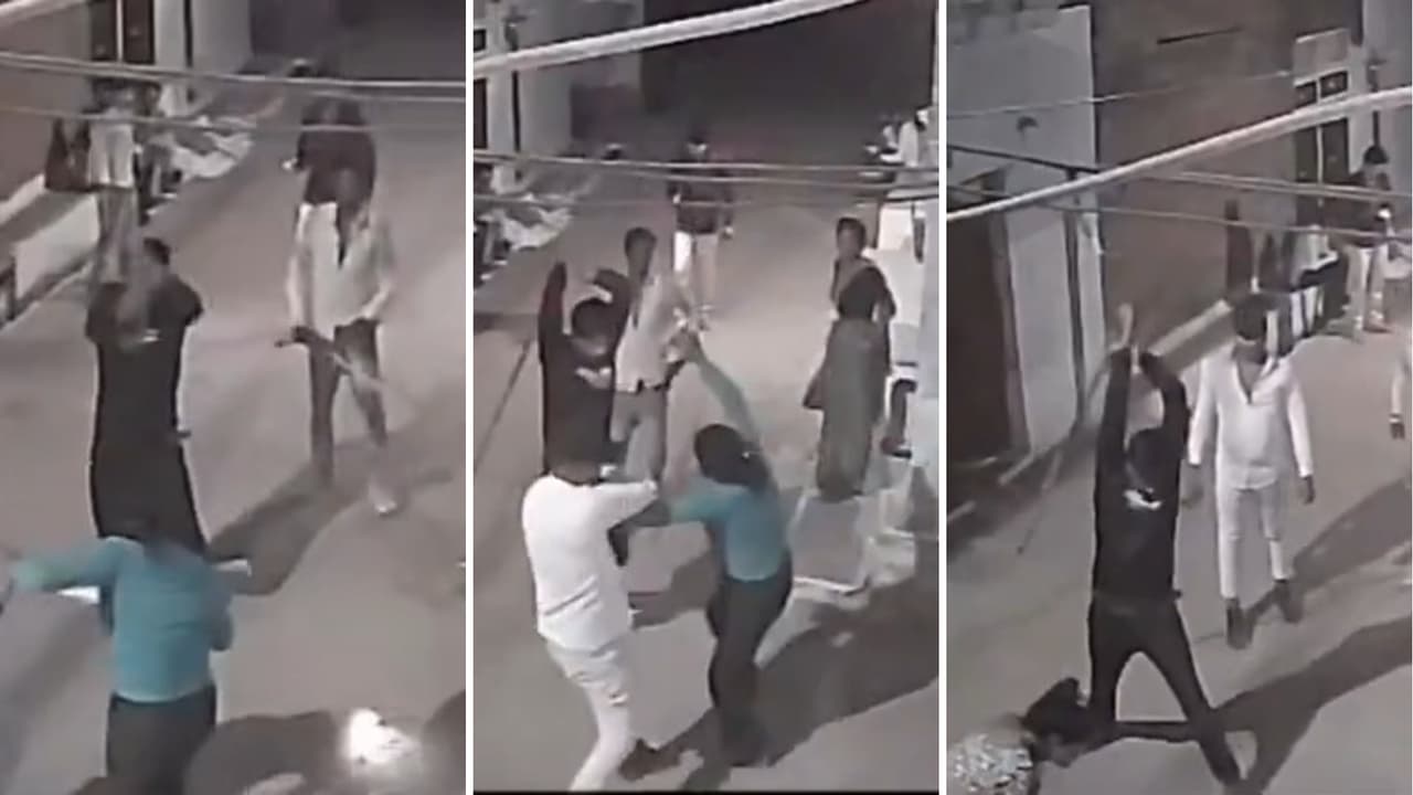 MP shocker! Shivpuri woman thrashed with sticks on street, viral CCTV ...