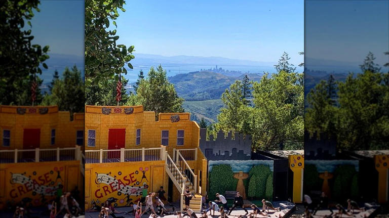 A mountain forest outside San Francisco boasts an outdoor theater with ...