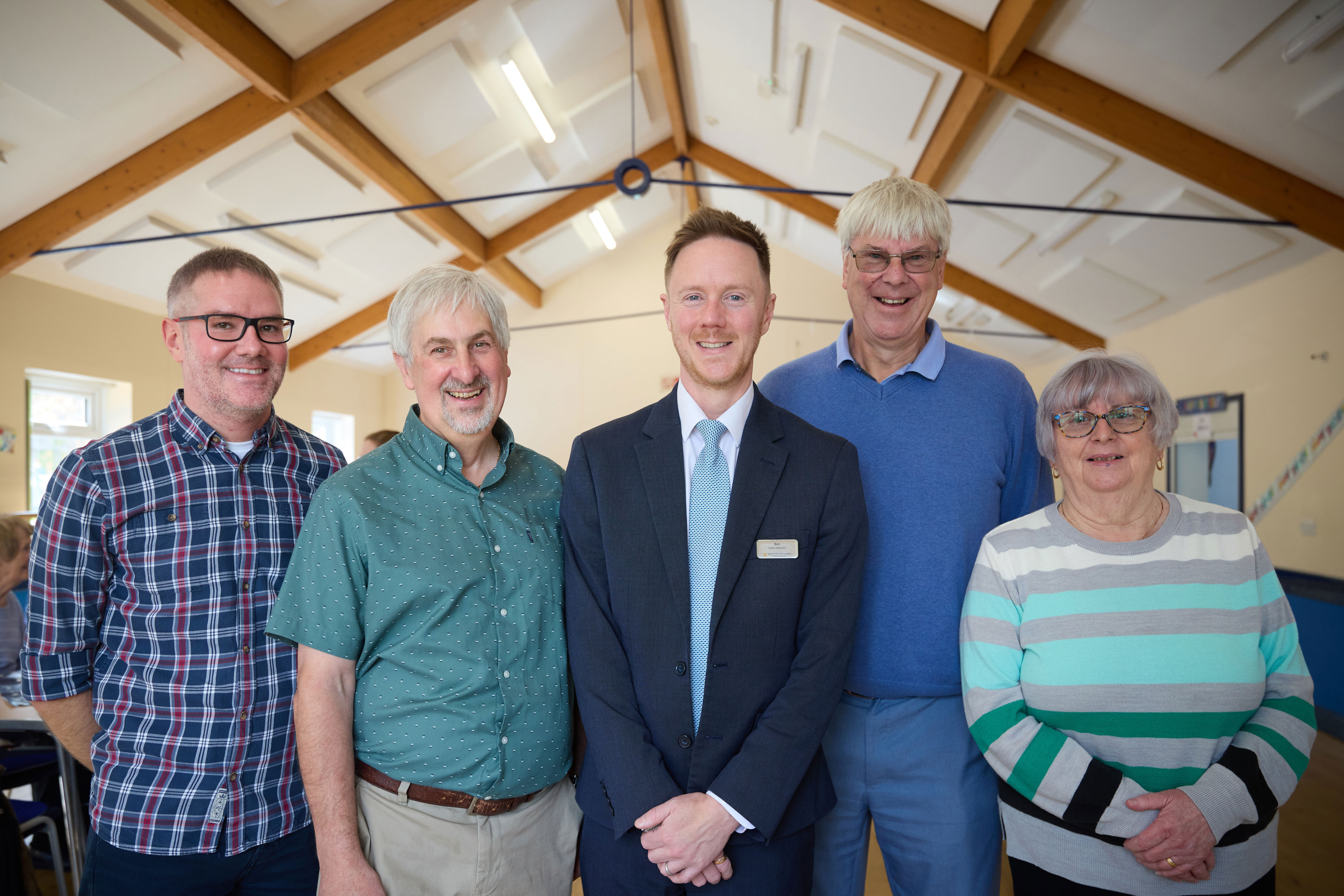 Homebuilder supports community centre with £1,500 donation