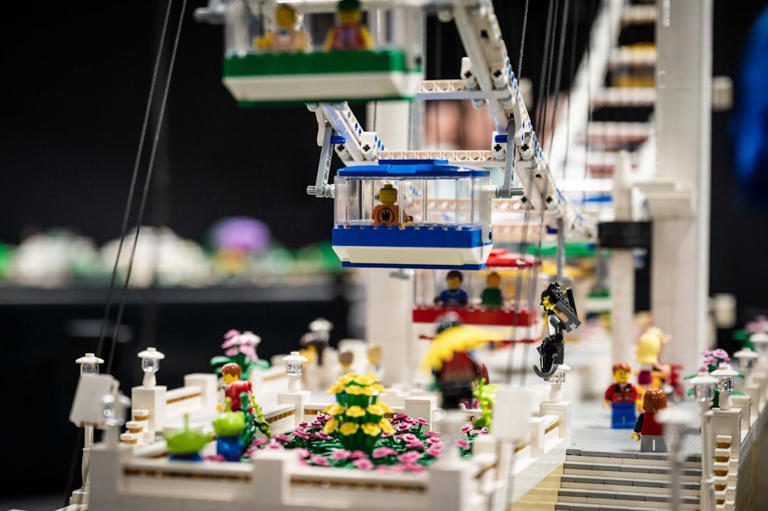 Lego-Ausstellung in München: Hier kann man Bauklötzchen staunen