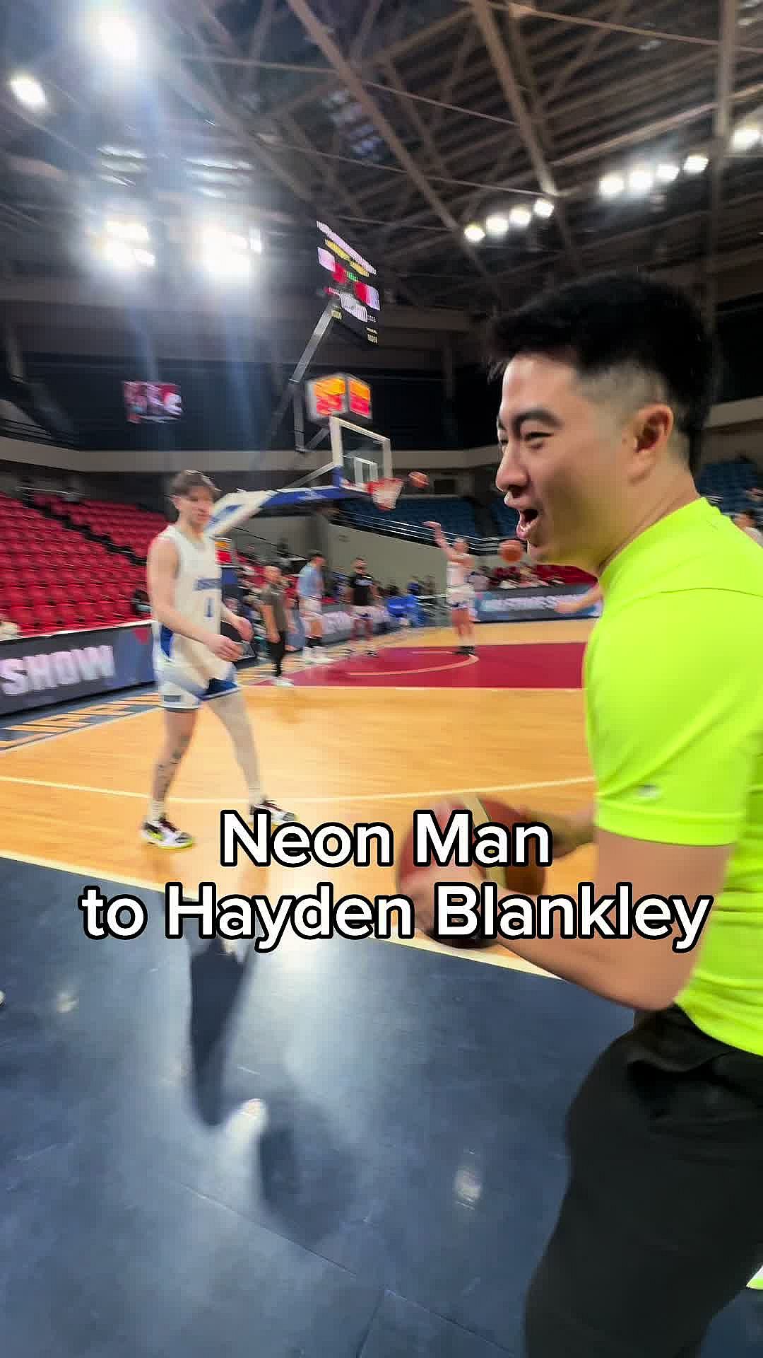 Neon Man to Hayden Blankley!