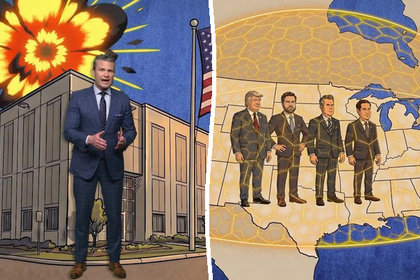 US defends $1.5 trillion military budget with cartoon video