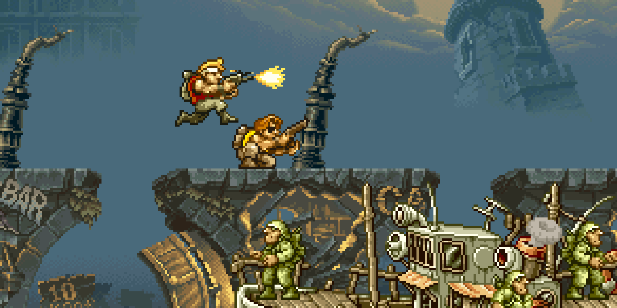10 run n gun games better than Metal Slug according to Retro Pocket