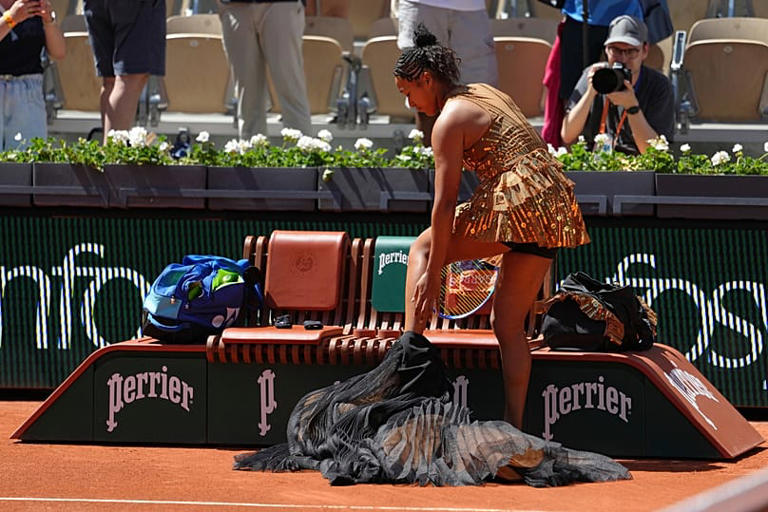 French Open fashion: How Naomi Osaka’s gold dress reveals tennis still ...