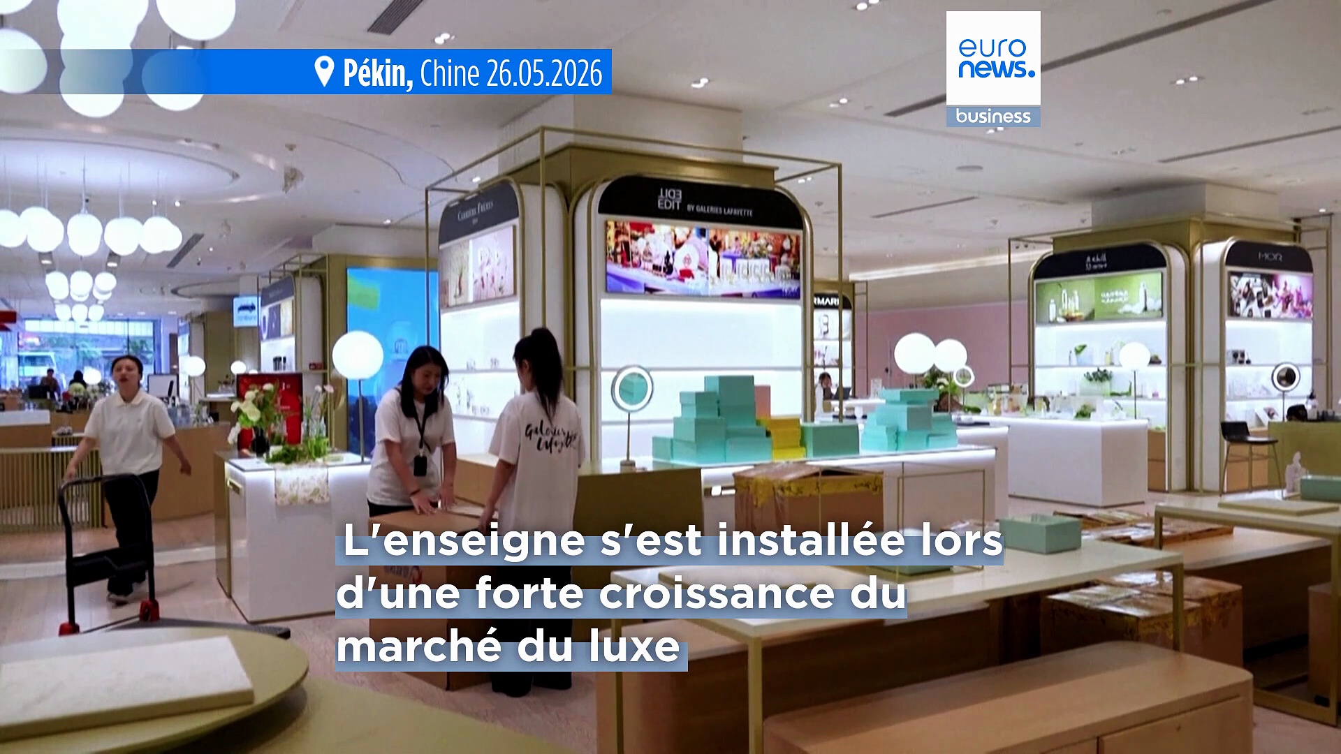 Chine : les Galeries Lafayette ferment leur magasin à Pékin, treize ans ...