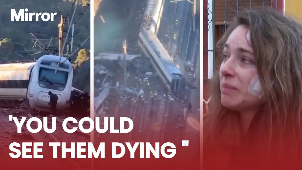 'You could see them dying': Survivors recall high-speed train crash in ...