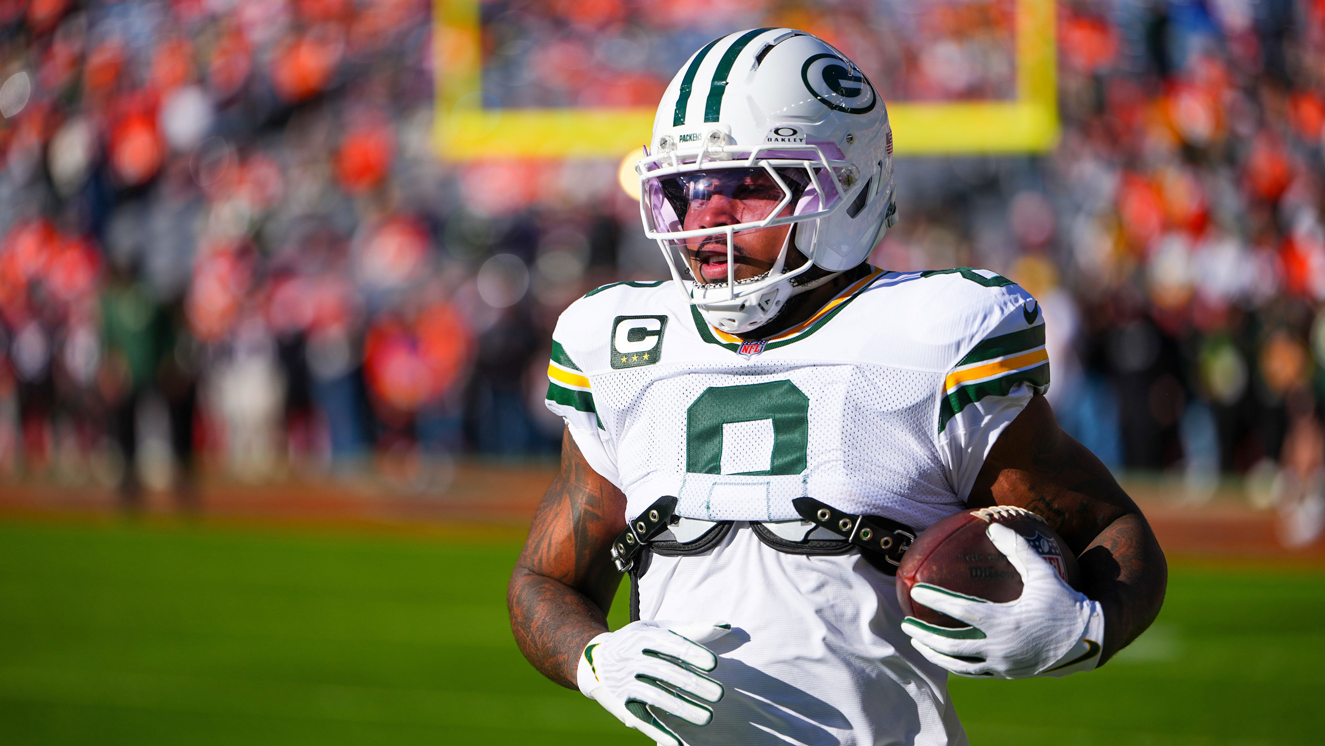 Corredor de Packers, Josh Jacobs fue arrestado por estrangulamiento y ...
