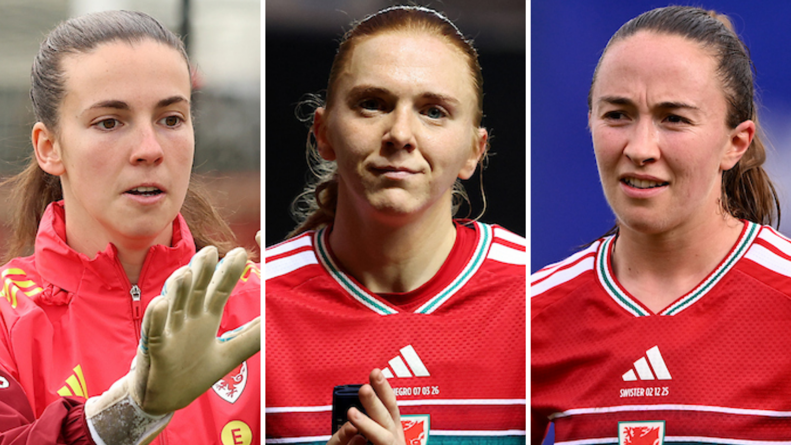 Clark, Holland and Hughes named in Wales squad