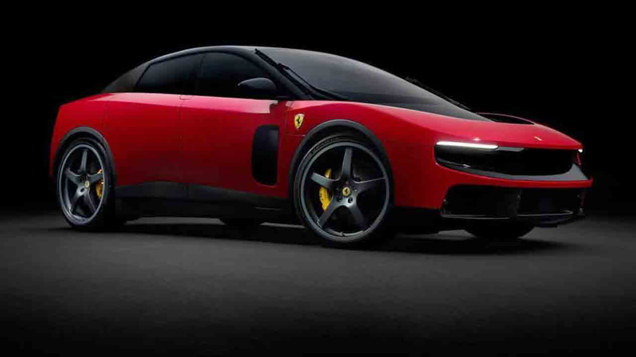Ferrari reveals its first fully electric car and a design that divides ...