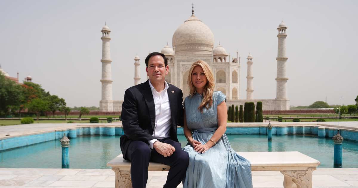 Iran taunts Marco Rubio over Taj Mahal photo op with historic ...