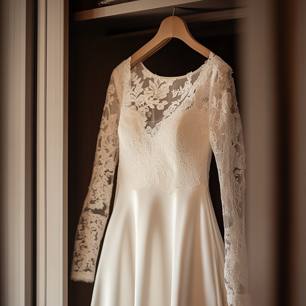 My future MIL copied my wedding dress—my groom’s reaction left everyone ...