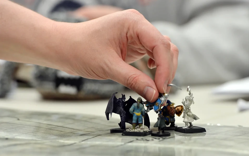 Bringing fantasy worlds to life with maps and minis