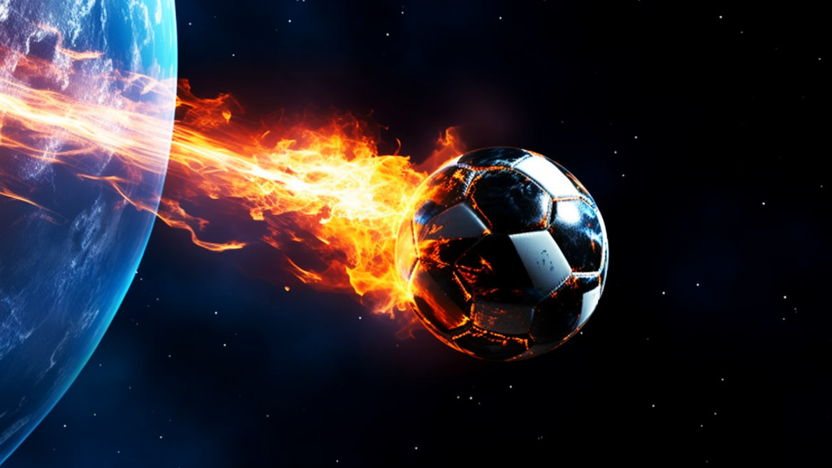 Can a soccer ball really reach orbit?