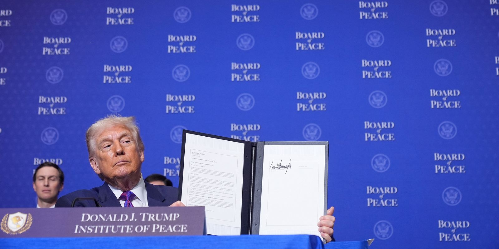 Donald Trumps fredsråd har tomt på kontot: "Noll dollar"
