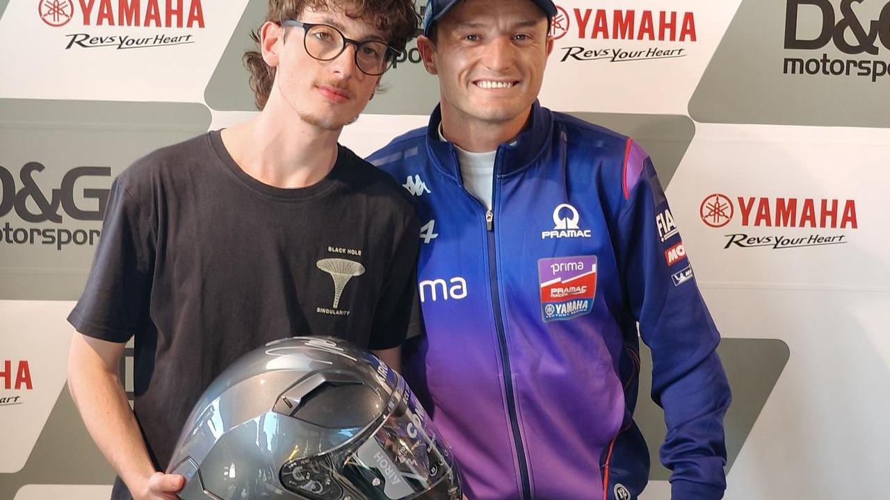 Il campione Jack Miller a Modena