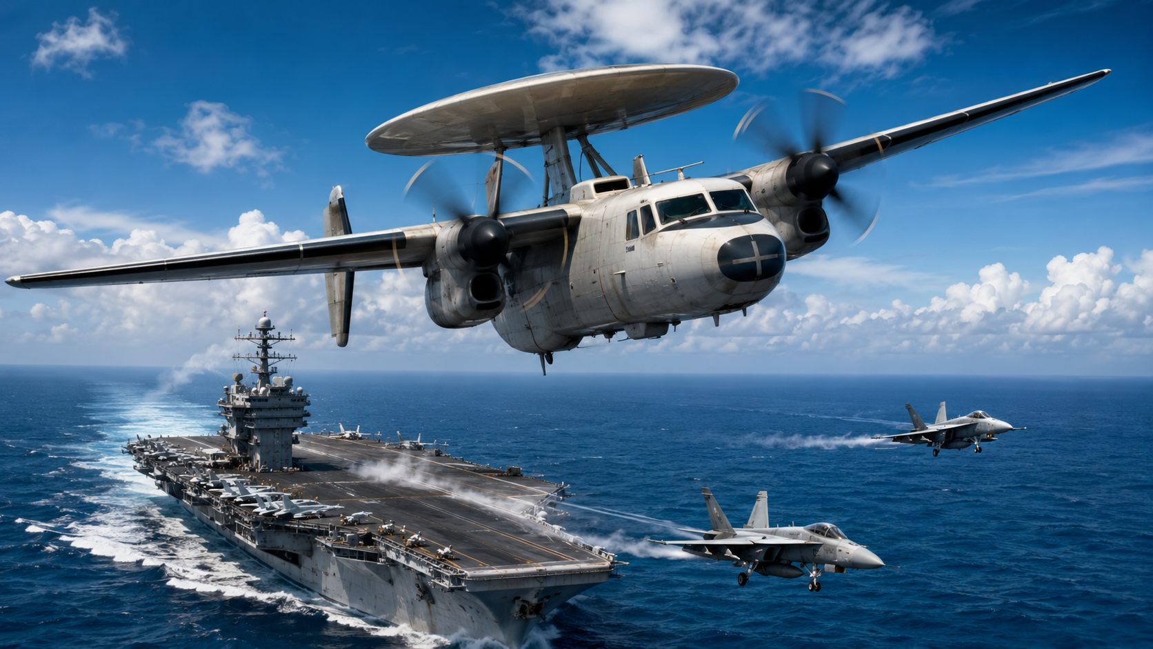 Why some Navy jets stay airborne long after combat missions end