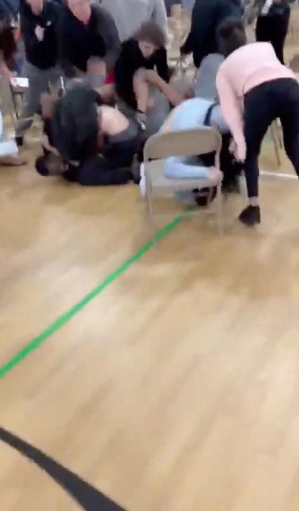 Ohio parent charged over wild kindergarten graduation brawl denies ...