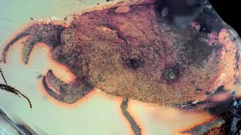 This 100-million-year-old bug had crab-like claws unlike those of any ...