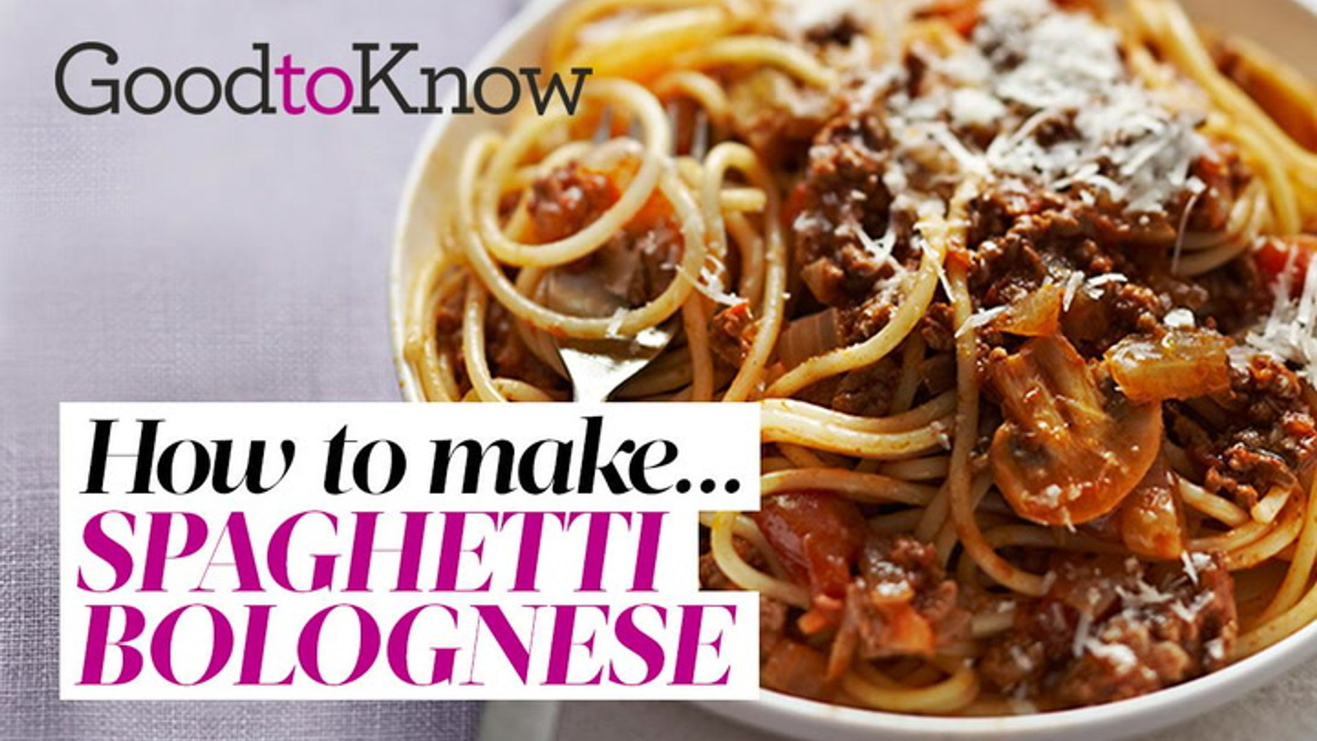 Spaghetti bolognese | Recipe