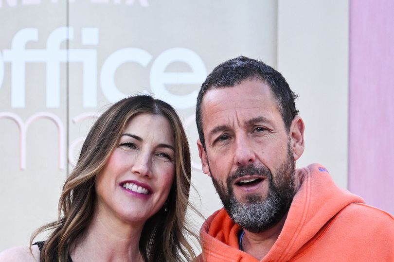 Adam Sandler slammed for 'embarrassing' outfit at famous wife's Netflix ...