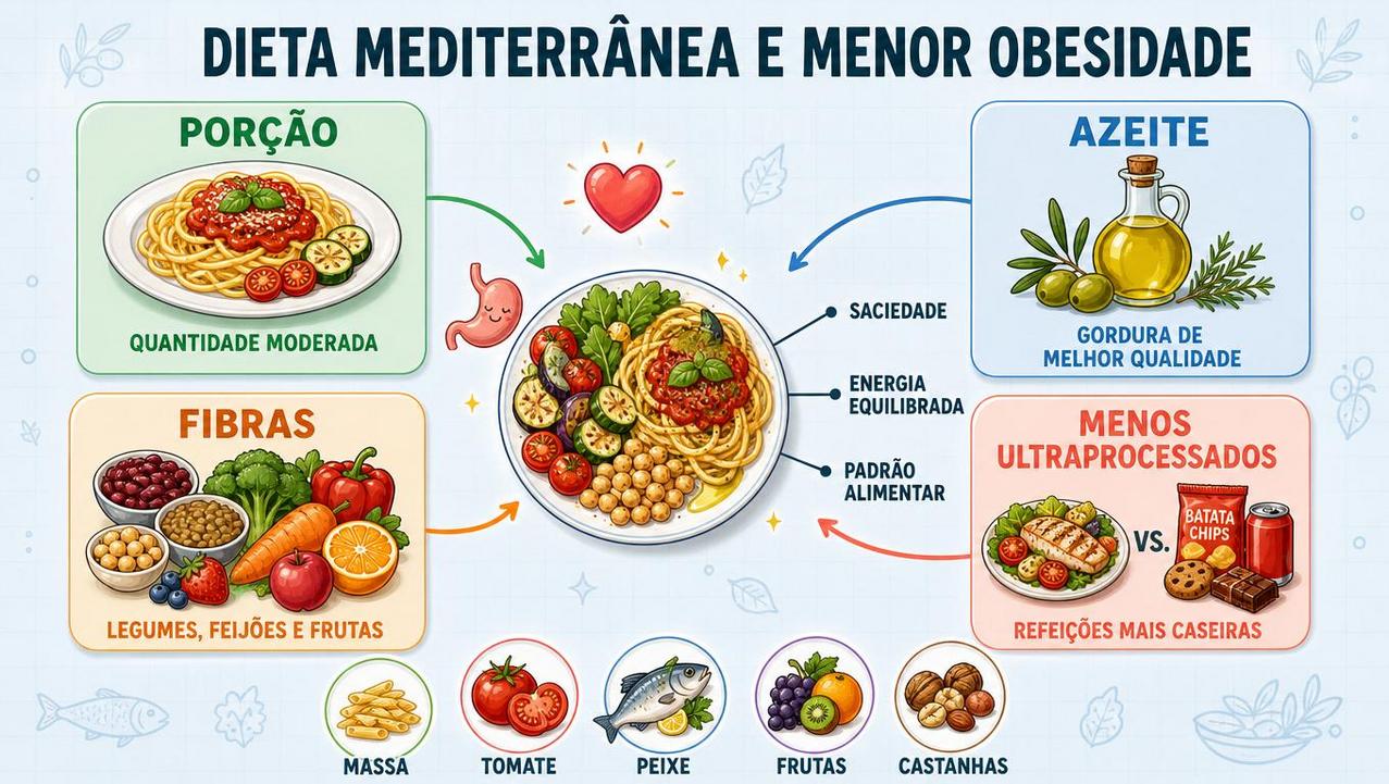 Os italianos do sul comem massa quase todos os dias, mas têm menos ...